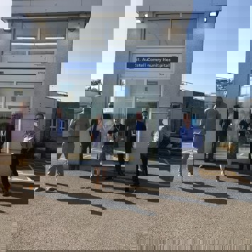 NHS Property Services | Steve Double MP has visited the St Austell ...