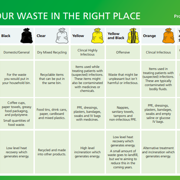 NHS Property Services | Put waste in its place – know your colours